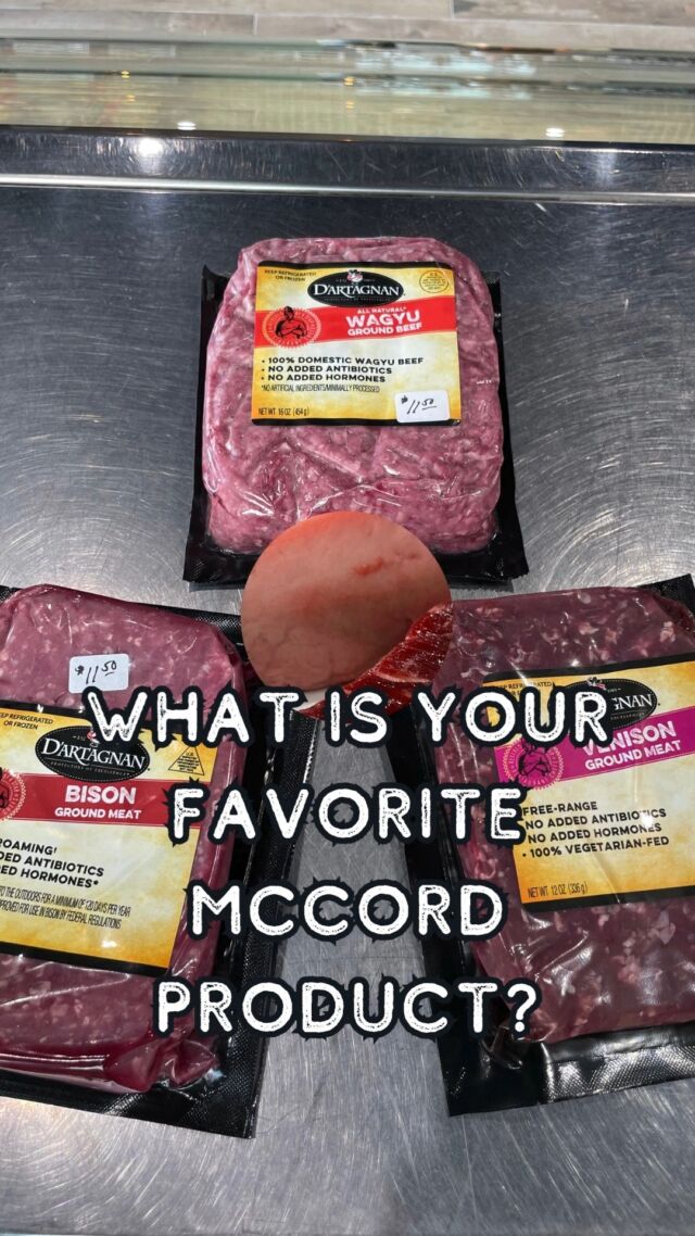 News & Specials - McCord Butchery